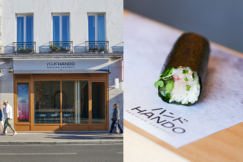 ラーメン、カレー、サンドの次は手巻き？ 6区に「 ハンド」開店。｜Paris｜madameFIGARO.jp（フィガロジャポン）