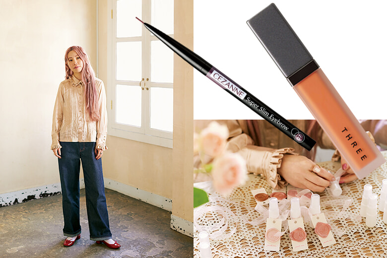 柔らかさと強さを込めて、ピンクを纏う。｜Beauty｜madameFIGARO.jp（フィガロジャポン）