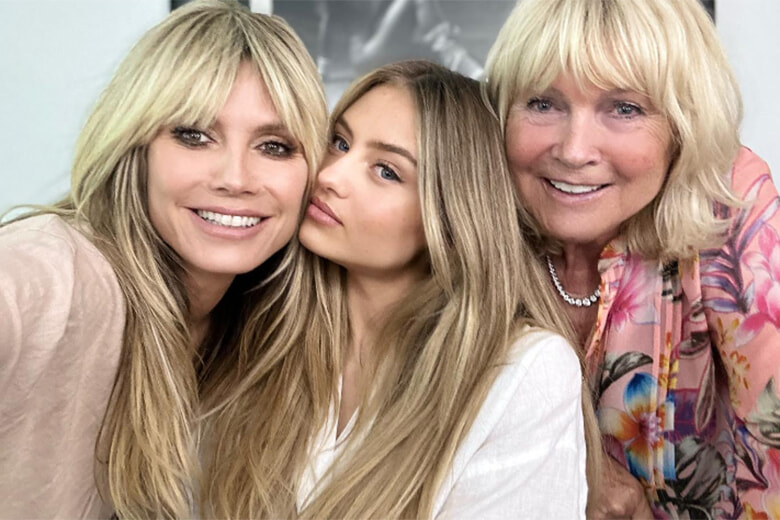 ハイディ・クルム、美しすぎる親子3代の写真を投稿！｜Culture｜madameFIGARO.jp（フィガロジャポン）