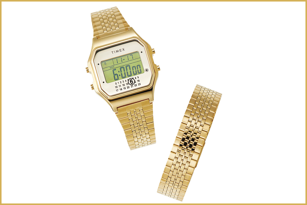 【エムエム6 メゾン マルジェラ×タイメックス】アクセ感覚で身に着けたいコラボウォッチ第2弾！｜Fashion｜madameFIGARO.jp ...