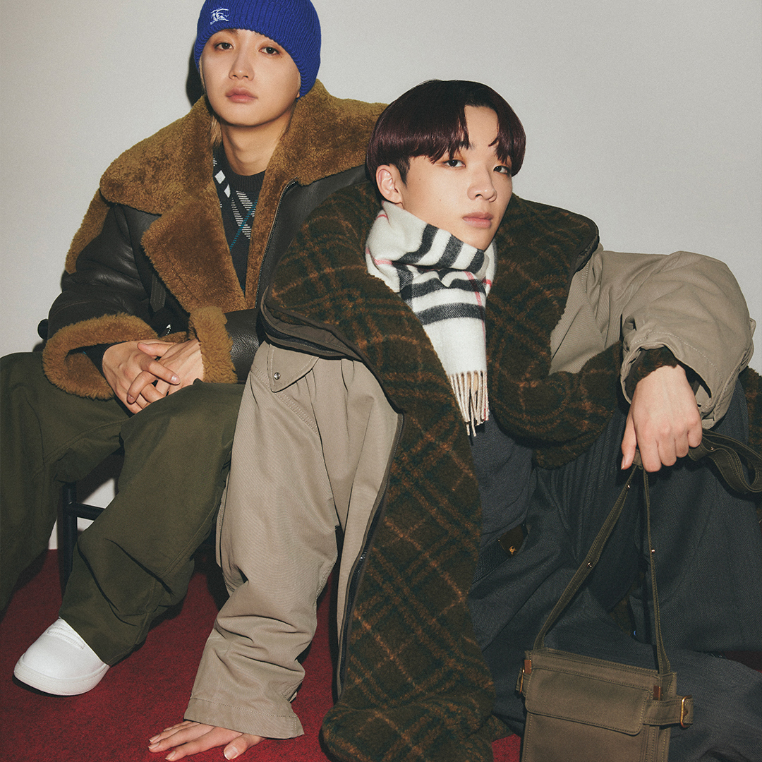 BE:FIRST JUNONとRYUHEIが贈る、バーバリーのギフト。｜Fashion｜madameFIGARO.jp（フィガロジャポン）